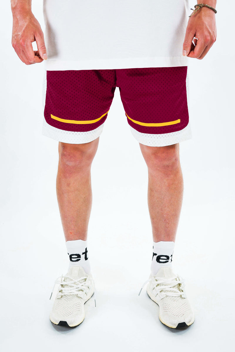 TRETH ICON Short - Varsity Red/Gold – treth